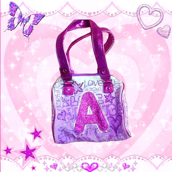 Justice | Accessories | Adorbz Lil Purple Mini A Bag From Justice ...